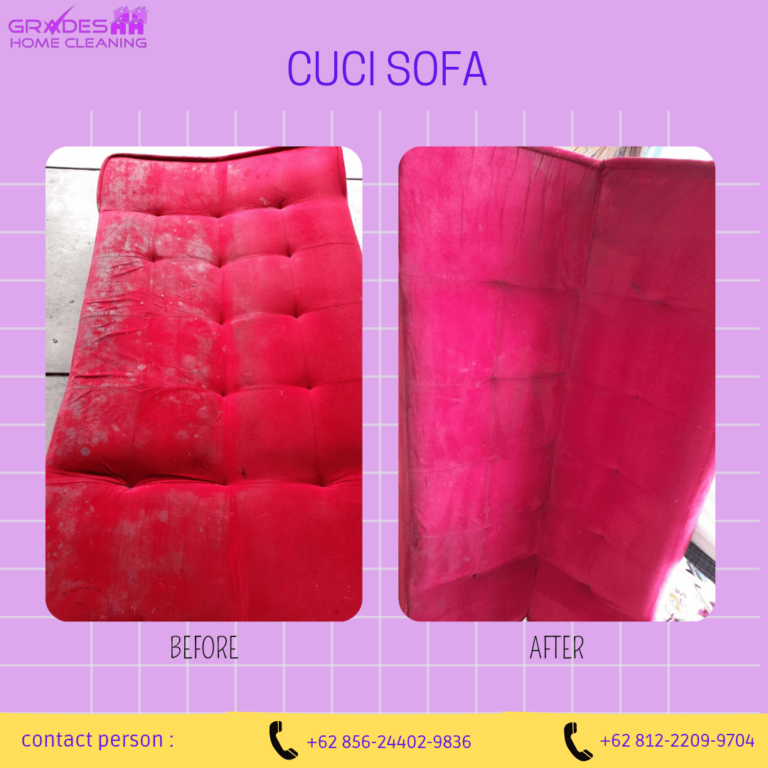 Cuci Sofa Pekayon Unggulan No 1 - Grades Home Cleaning